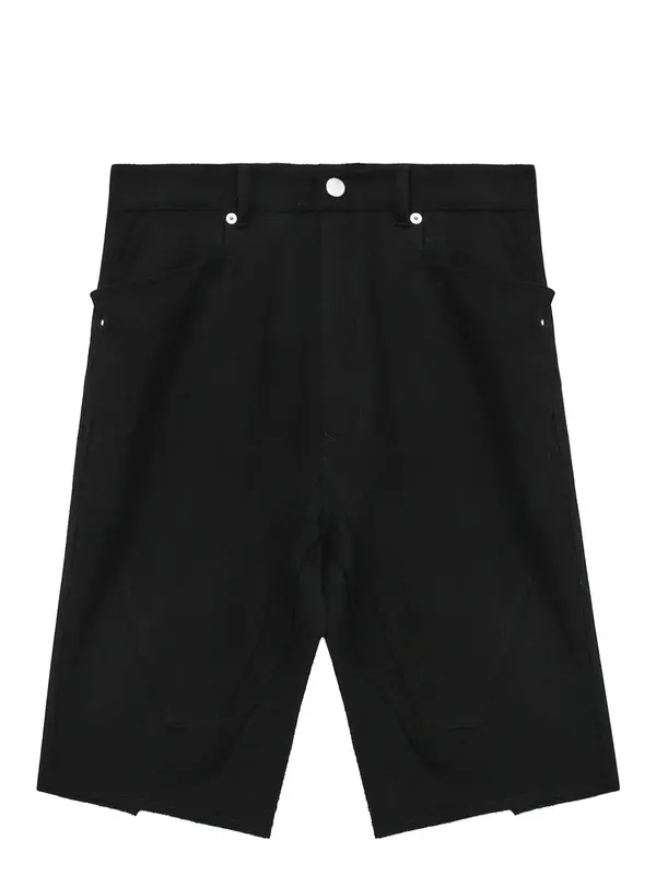 Rick Owens Raw-cut A-line Skirt - Black