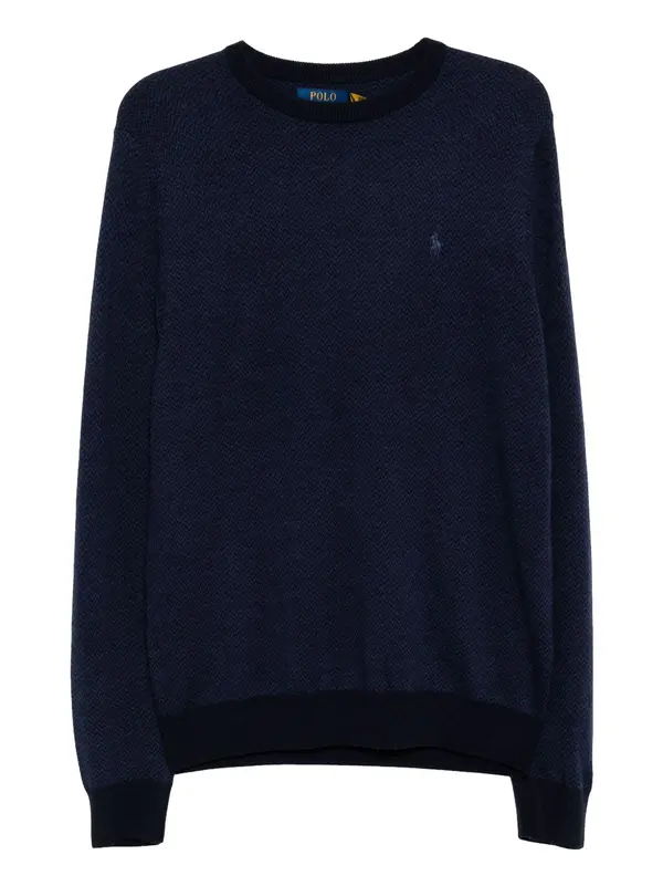 Polo Ralph Lauren Jacquard Sweater - Blue