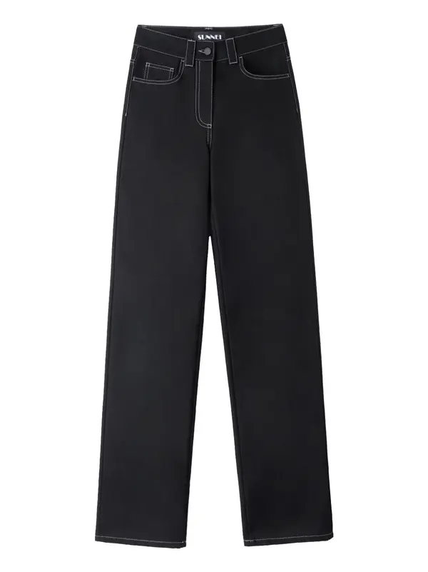 Sunnei Bellidentro Trousers - Black