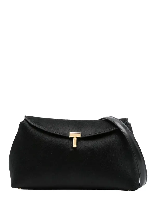 TOTEME T-lock Clutch - Black