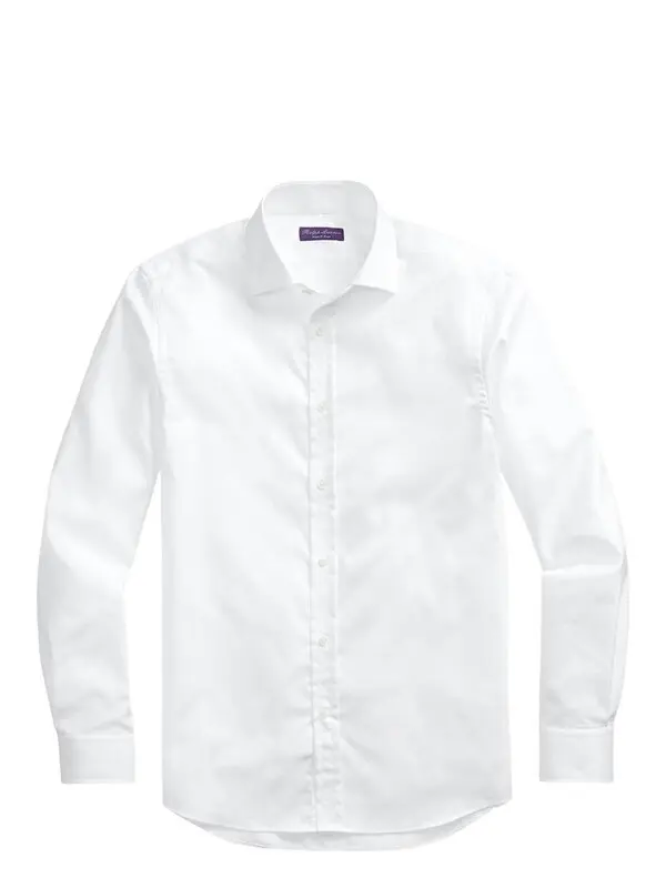 Ralph Lauren Purple Label Cotton Shirt - White