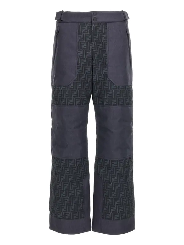 Fendi Ff Ski Trousers - Blue