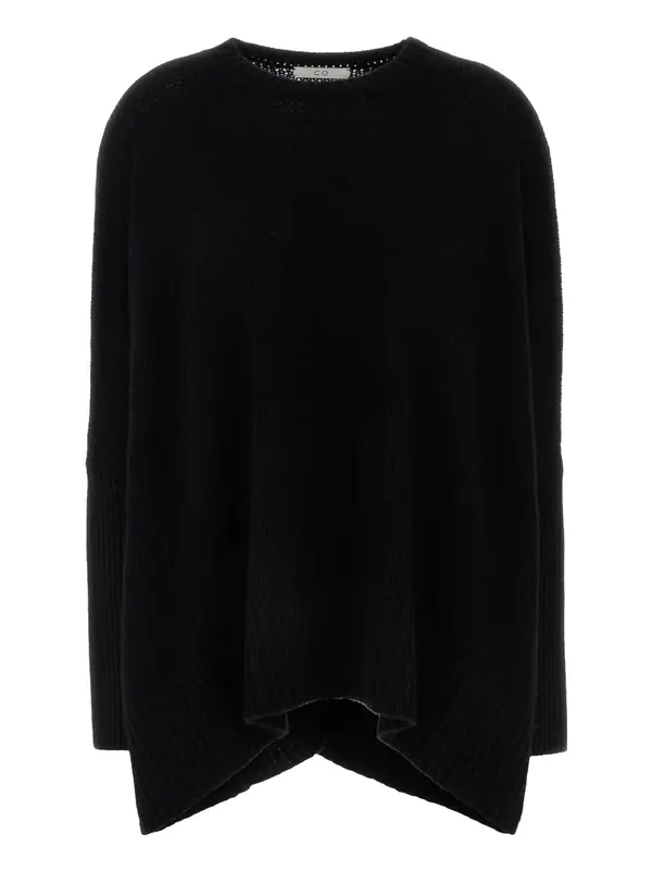 Co Batwing Sleeve Sweater - Black