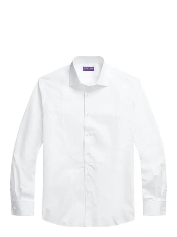 Ralph Lauren Purple Label Cotton Shirt - White