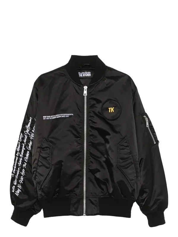 Études Studio Tk Bomber Jacket - Black