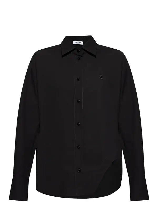 Attico Embroidered Shirt - Black