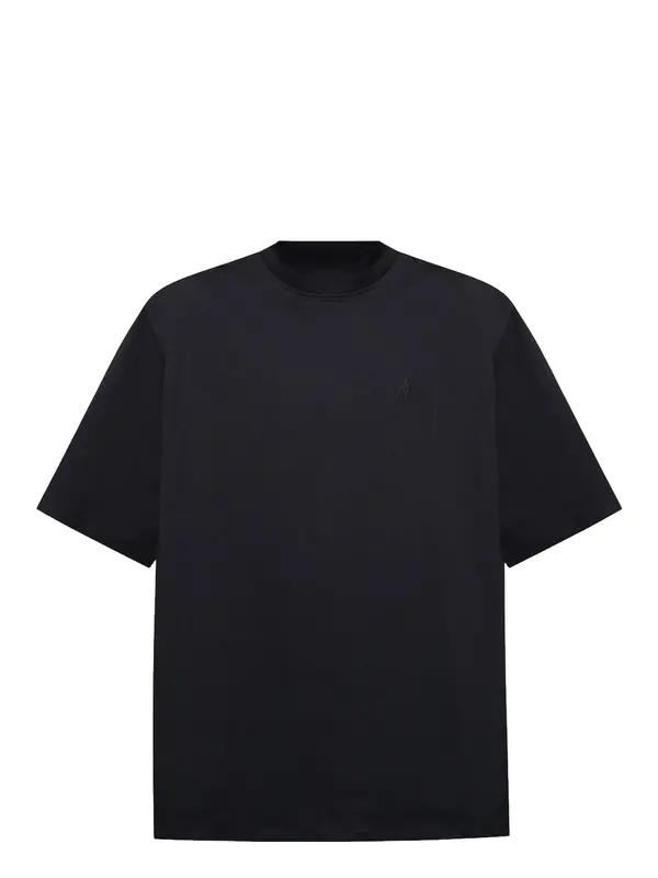 Attico Embroidered T-shirt - Black