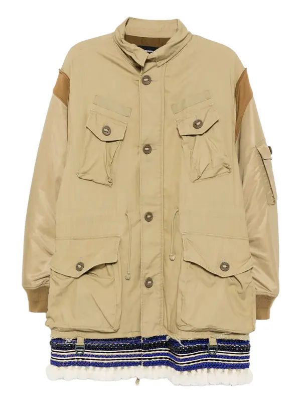 UNDERCOVERISM Military Coat - Neutrals