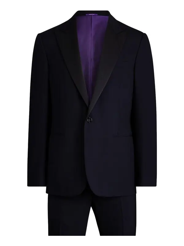 Ralph Lauren Purple Label Wool Suit - Blue