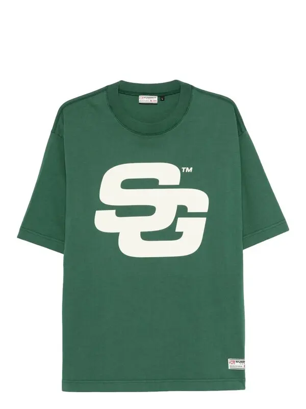 SUMMER GAMES Organic Cotton T-shirt - Green