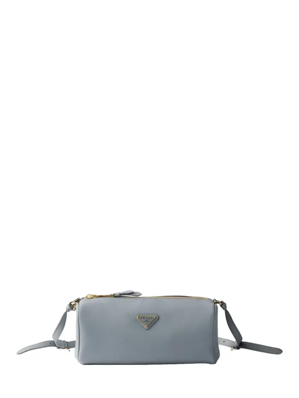 Prada Leather Shoulder Bag - Blue