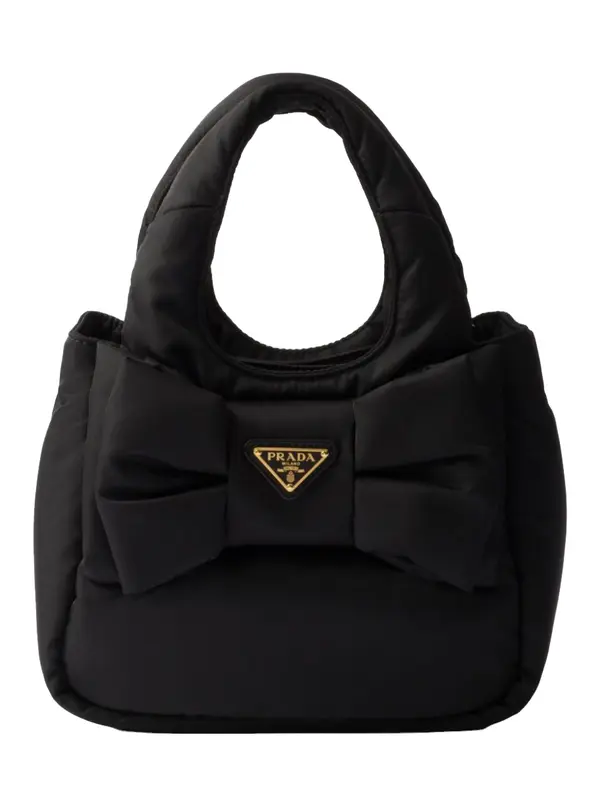 Prada Padded Re-nylon Mini Bag - Black