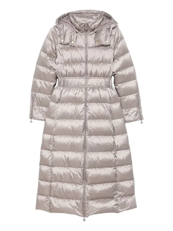 TWINSET Quilted Coat - Grey