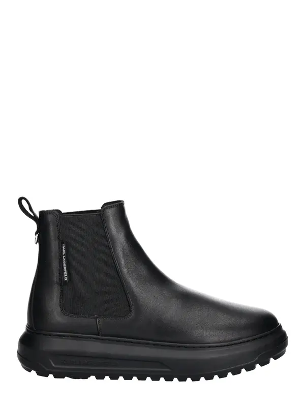Karl Lagerfeld Kapri Lug Gore Boots - Black