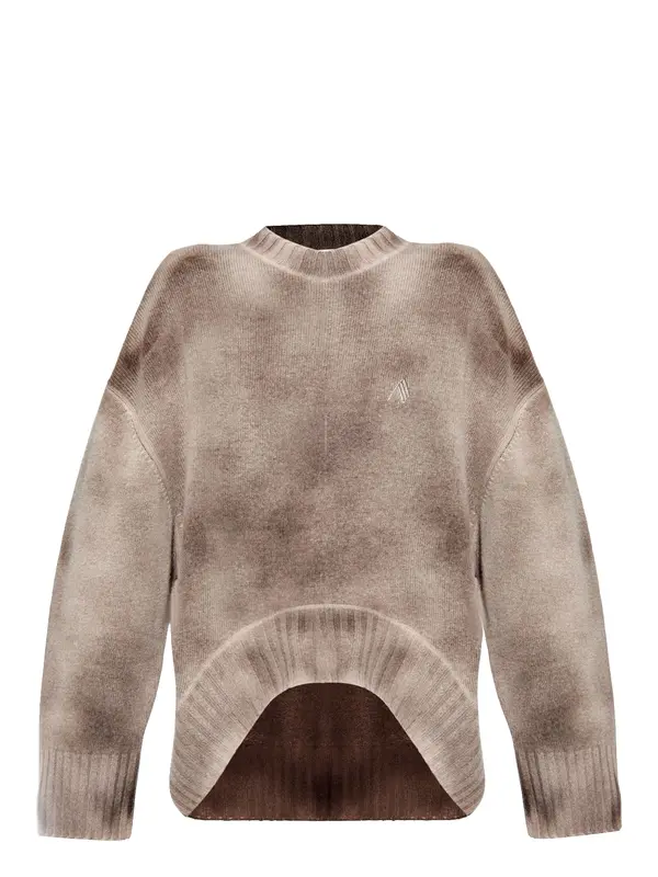 Attico Crew-neck Pullover - Neutrals