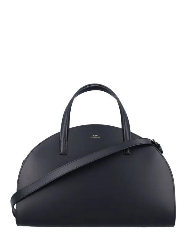 A.p.c. Demi-lune Tote Bag - Black