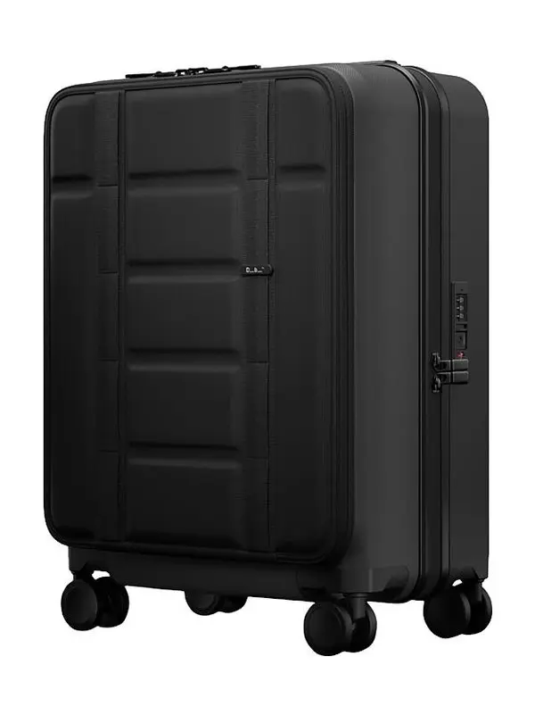 DB JOURNEY Ramverk Front Access Carry On Luggage - Black Out