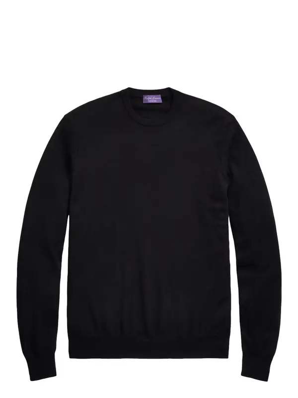 Ralph Lauren Purple Label Cashmere Pullover - Black