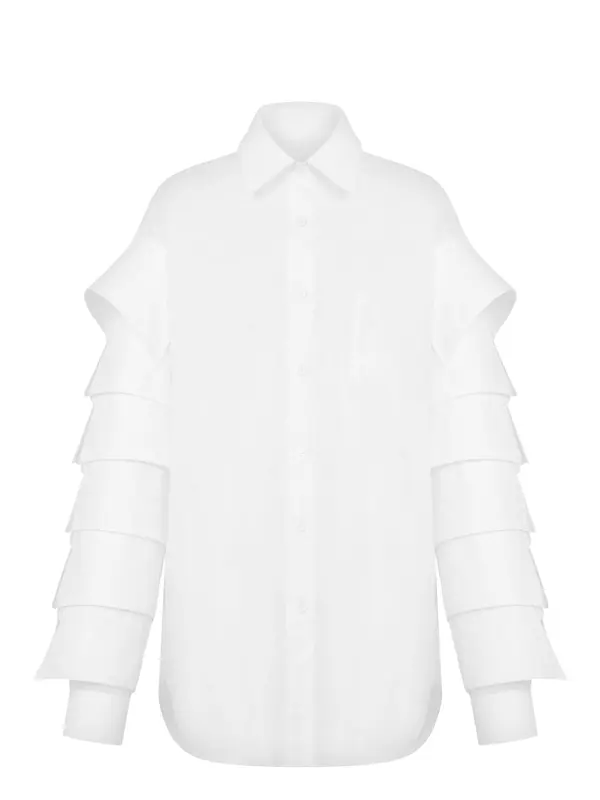 Moschino Flared Shirt - White