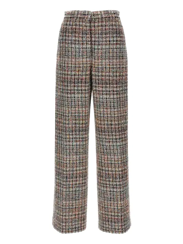 Missoni Micro-sequin Tweed Trousers - Black