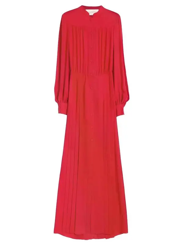 Valentino Garavani Silk Georgette Gown - Red