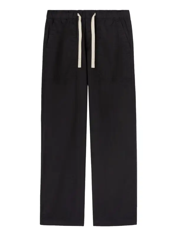 Palm Angels Logo-print Trousers - Black