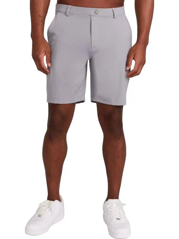 REDVANLY Varick Pull-on Shorts - Shadow