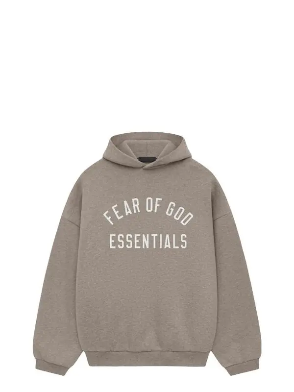 Fear Of God Essentials Fleece Hoodie - Heather Gray