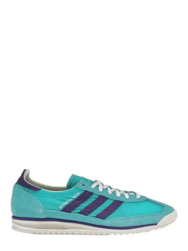 Adidas Sl 72 Og Sporty & Rich Sneakers - Mint Rush/power Purple/cream White