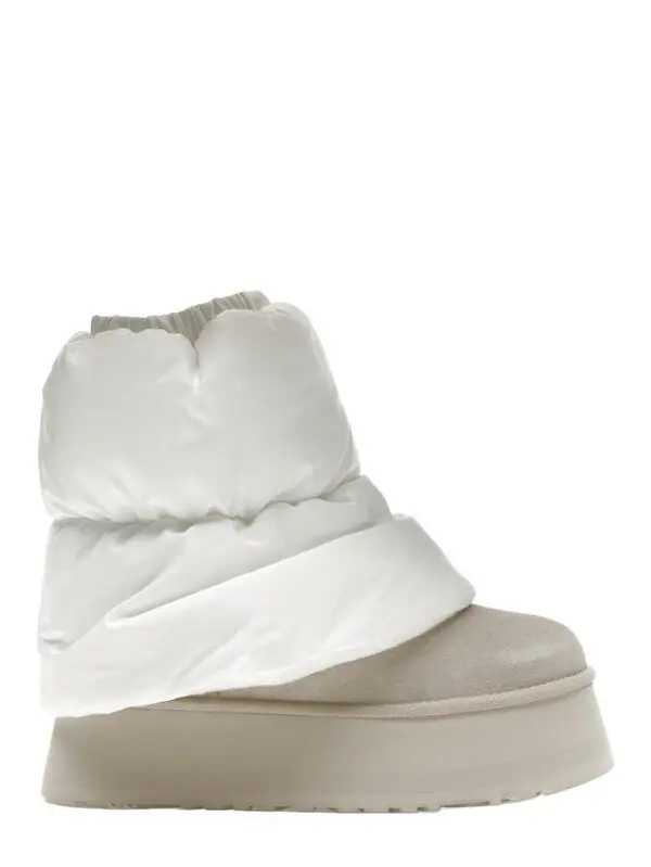 UGG Classic Mini Dipper Puffer Boot - White/ceramic