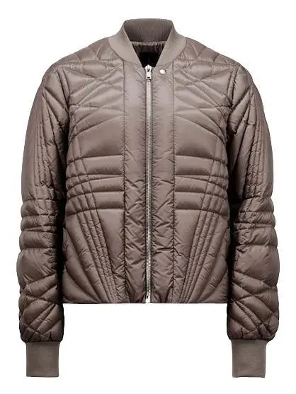 Rick Owens X Moncler Woven Megapenta Flight Jacket - Dust