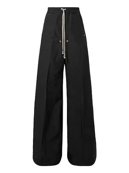 Rick Owens X Moncler Cotton Bela Pants - Black