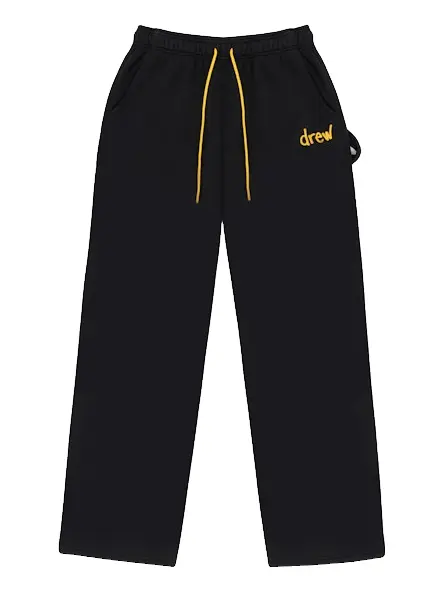 Drew House Scribble Carpenter Sweatpant - Black