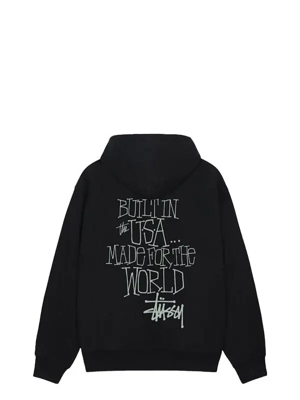 StÜssy Built In Usa Hoodie - Black