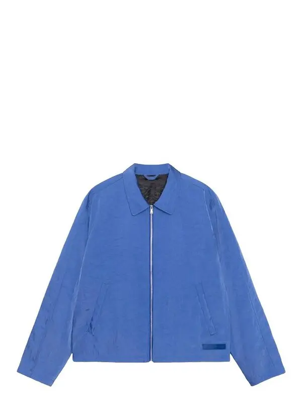 StÜssy Short Sleeve Link Nylon Club Jacket - Royal