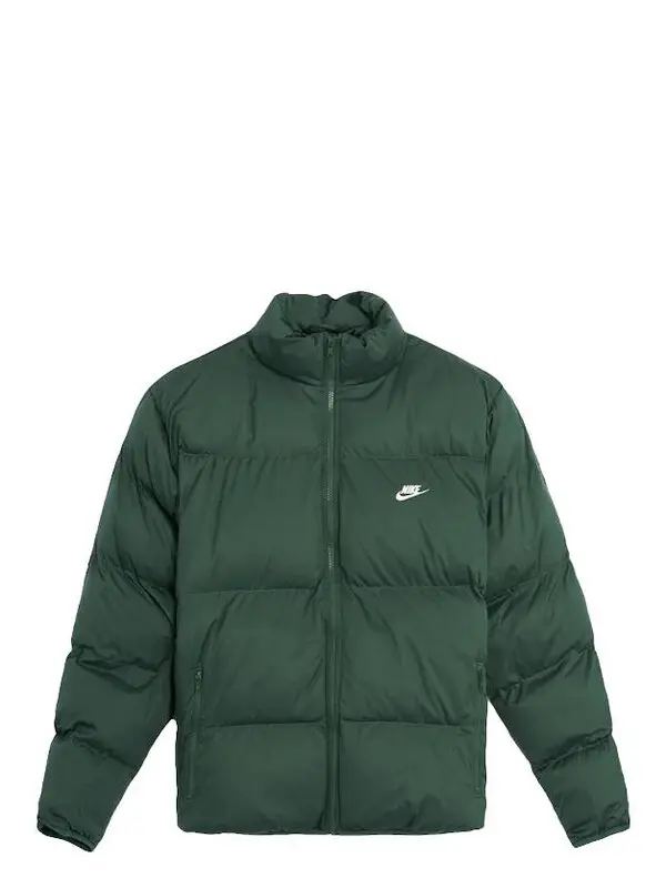 Nike Sportswear Club Puffer Jacket - Fir/white