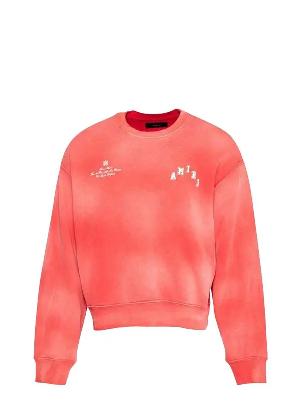 Amiri Vintage Collegiate Crewneck Sweatshirt - Red