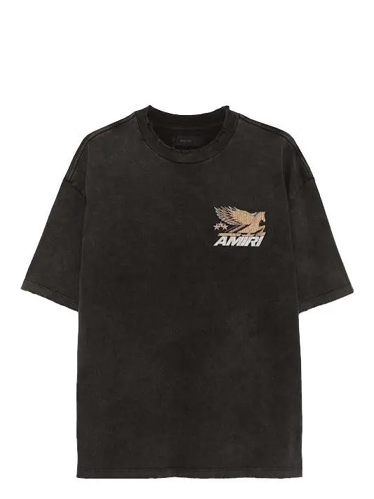 Amiri Vintage Pegasus Tee Shirt - Black