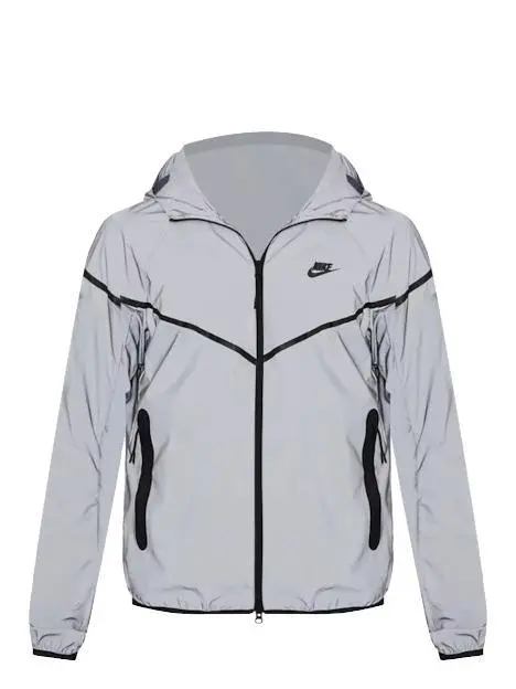 Nike Tech Woven Flash Jacket - Reflect Silver/black