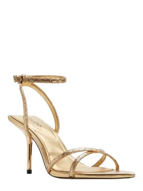 Aldo Adrina Pointed-toe Sandals - Gold