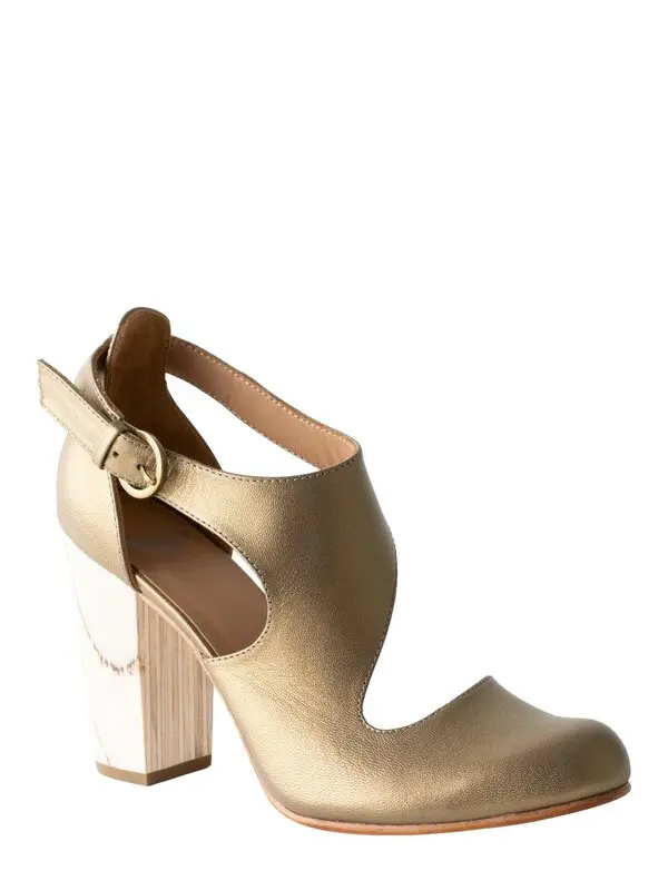 FORTRESS Luna Naya Asymmetric Cutout Pump - Gold