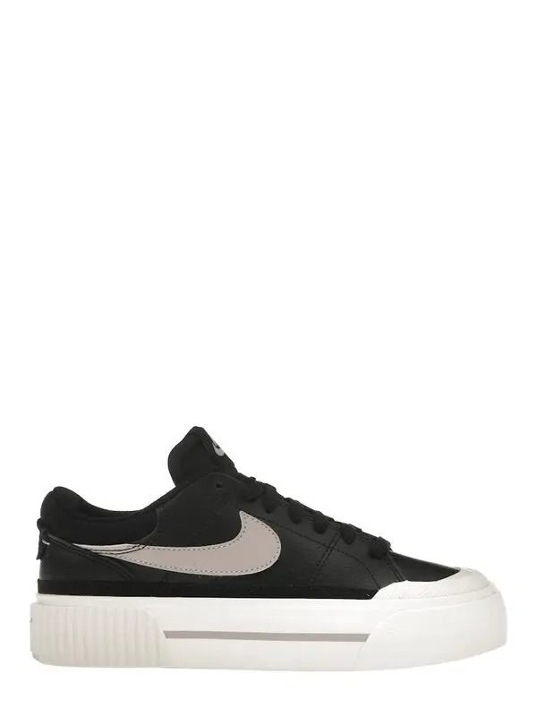 Nike Court Legacy Lift Sneakers - Black/sail/platinum Violet