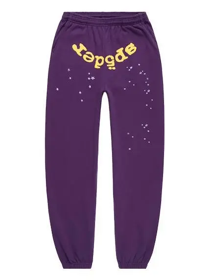 SP5DER Star Og Web V2 Sweatpant - Purple