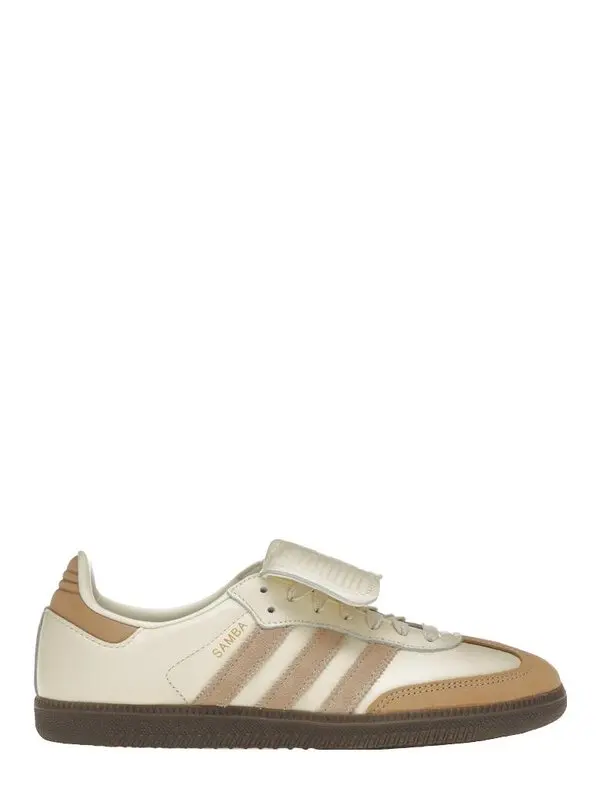 Adidas Samba Lt Sneakers - Cream White/warm Sandstone/gold Metallic