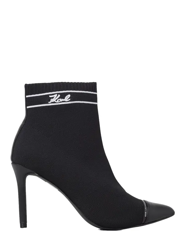 Karl Lagerfeld Ankle Boots - Black