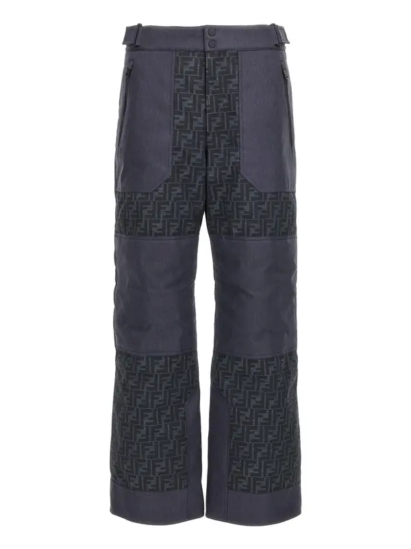 Fendi Ff Ski Pants - Blue