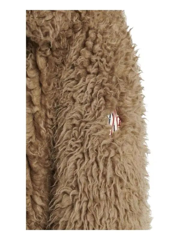 Moncler Malenco Faux Fur Jacket - Tan