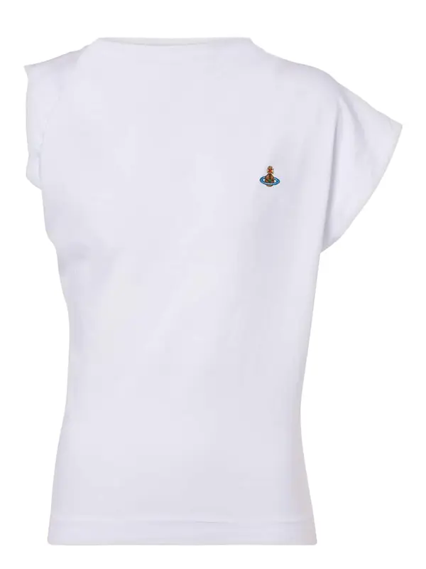 VIVIENNE WESTWOOD Hebo Asymmetric T-shirt - White
