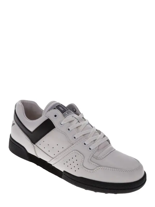 PONY Astro Leather Sneakers - White/black