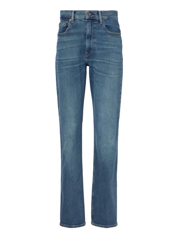 Polo Ralph Lauren Low-rise Straight Jeans - Blue